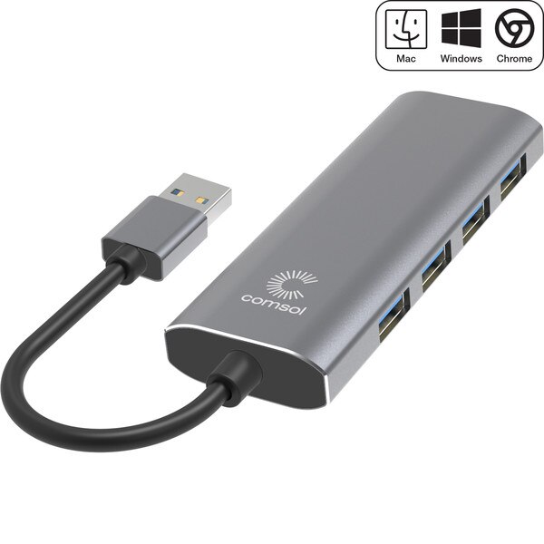 USB-A to 4 Port USB-A 3.0 Hub